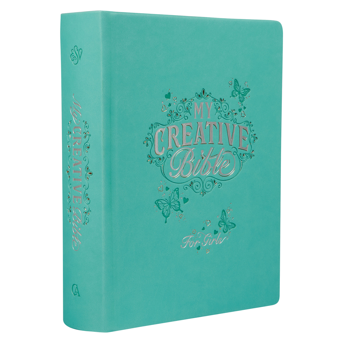ESV Turquoise Faux Leather Hardcover My Creative Bible For Girls ...